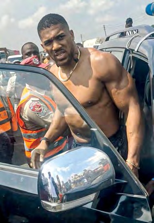 Joshua crash driver arrested | Boxing News Vol. 82 No. 1