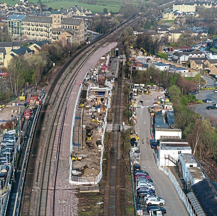 TRU brings a new platform and entrance for Mirfield | Railway Magazine ...