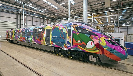 Celebratory livery for Avanti West Coast’s final Class 807 | Railway ...