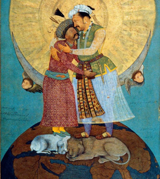 ''Emperor Jahangir and Shah Abbas literally bestride the world like ...