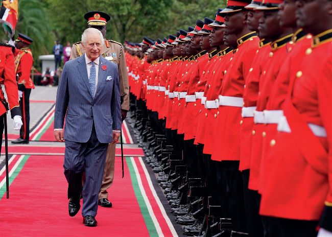 ON A LANDMARK STATE VISIT TO KENYA THE KING AND QUEEN | Hello! Magazine ...