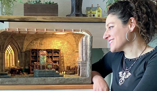 Tamar creates her own little castle | Dolls House World Issue 350