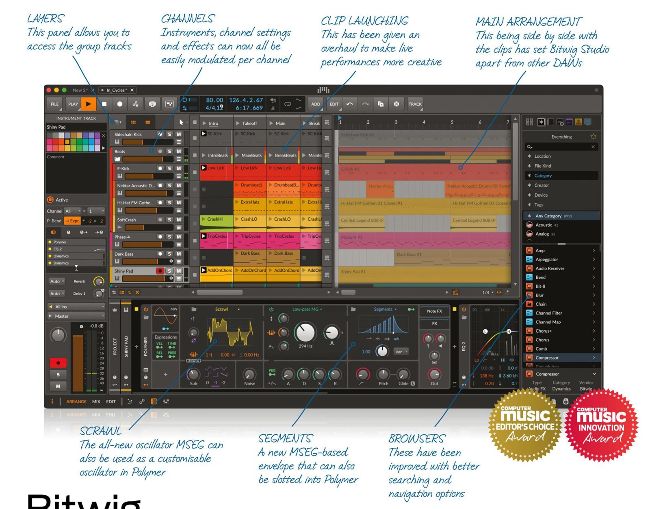 Bitwig Studio 5 | Computer Music August 2023