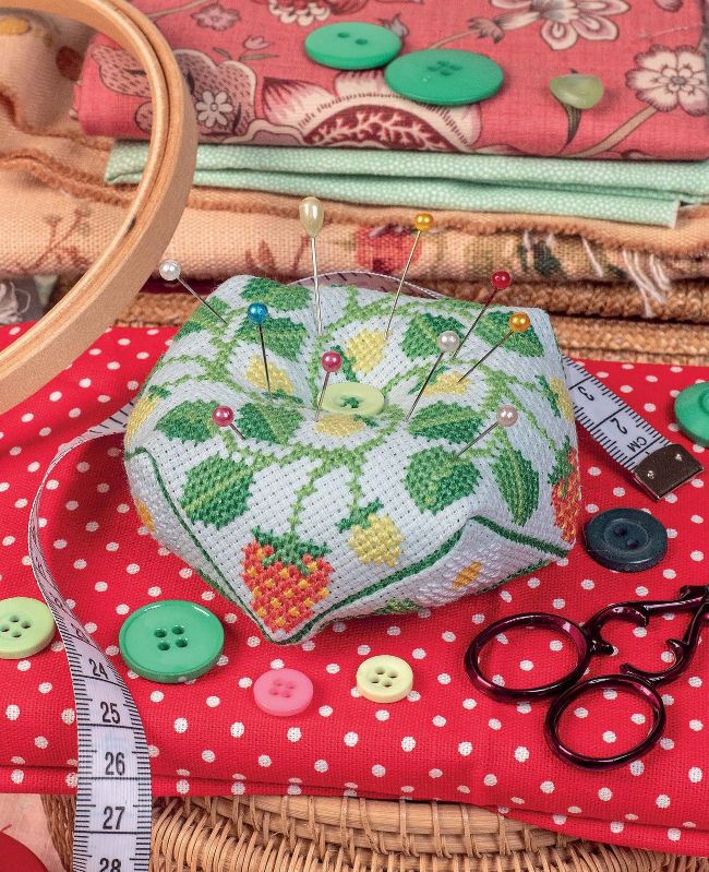 Berries & Bees | CrossStitcher March 2026