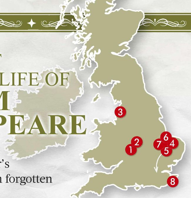 8 PLACES THAT SHAPED THE LIFE OF WILLIAM SHAKESPEARE | BBC History ...