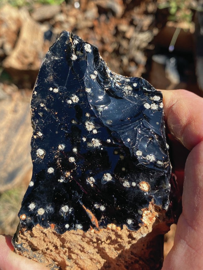 Tequila Country Obsidian | Rock&Gem Magazine 2025-12 (Nov/Dec)