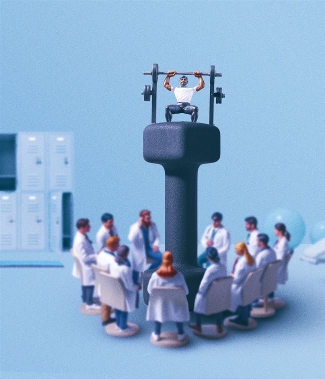 Are super-gyms the future of healthcare? | Men's Health July / Aug 2025