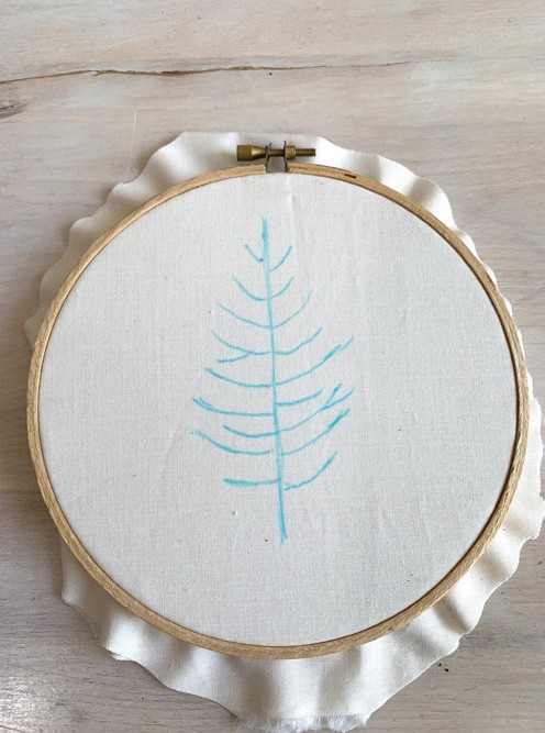 Festive Fir | Stitch magazine Dec/Jan 25/26