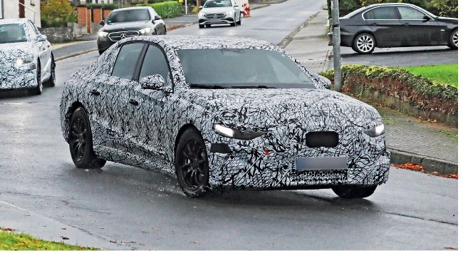NEW MERC E-CLASS BREAKS COVER AS SALOON-ONLY EV | Autocar 12-Nov-2025