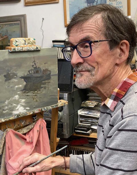 Aday in the life of DAVID CURTIS FROI, RSMA | The Artist January 2025